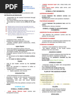 Glossary of Common Ophthalmic Terminology | PDF | Eye | Human Eye