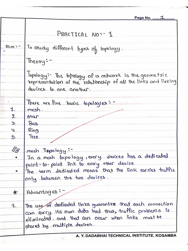 CN Practical 1 | PDF