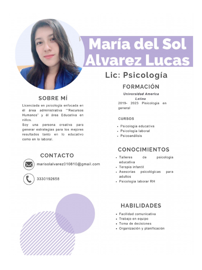 Mi CV | PDF