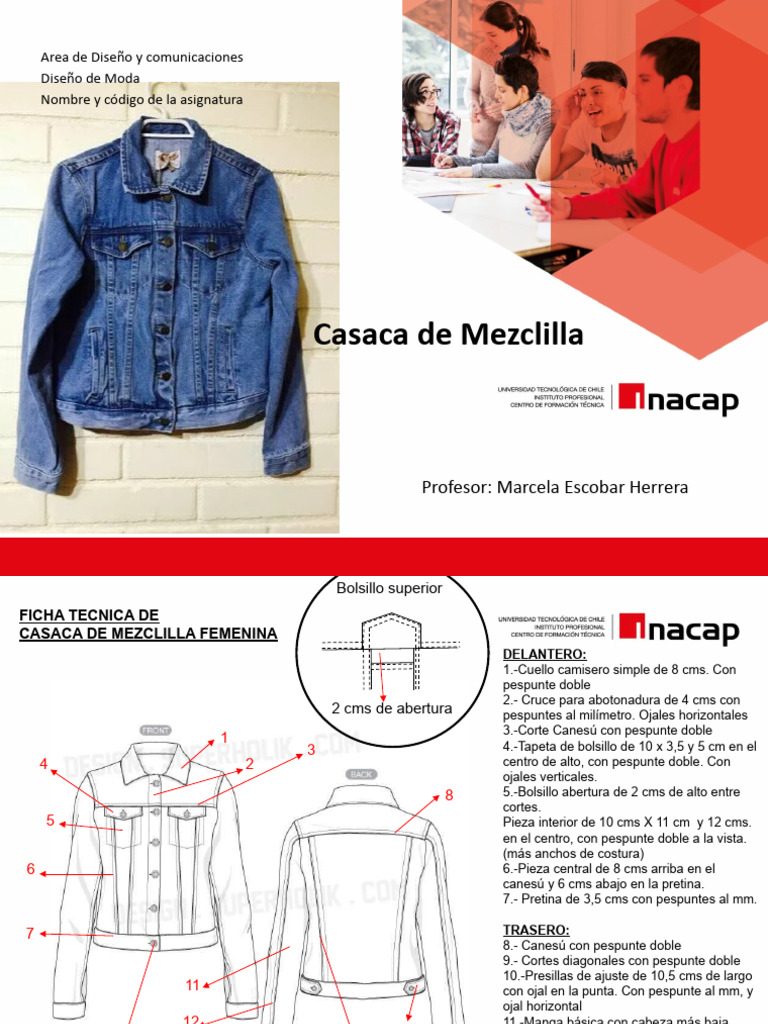 Casaca de Mezclilla 1 | PDF | Hogar, jardinería y bricolaje