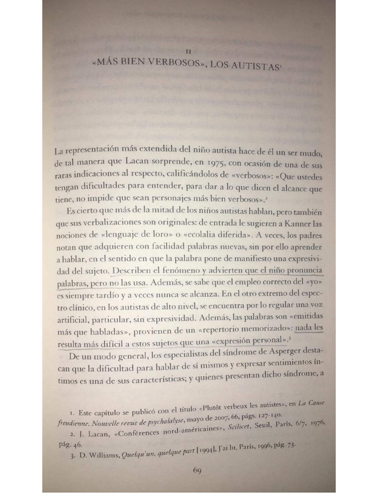 Maleval - Mas Bien Verbosos, Los Autistas-Comprimido | PDF