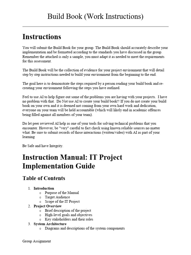 Buildbook Template | PDF | Artificial Intelligence | Intelligence (AI ...