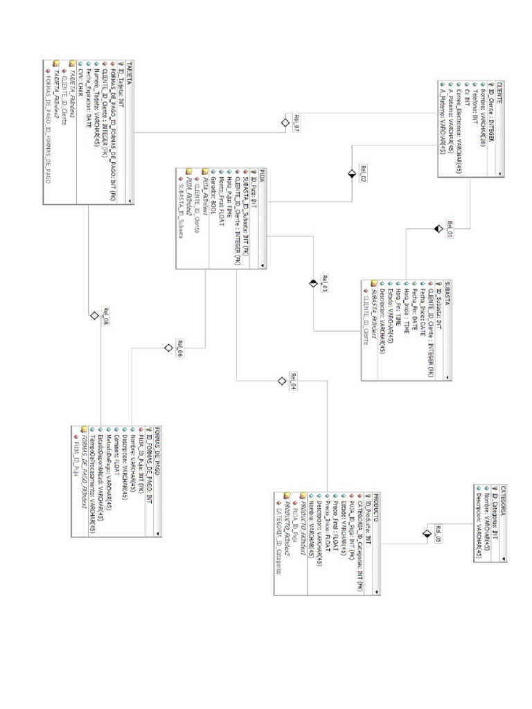 DBDesigner Subasta | PDF