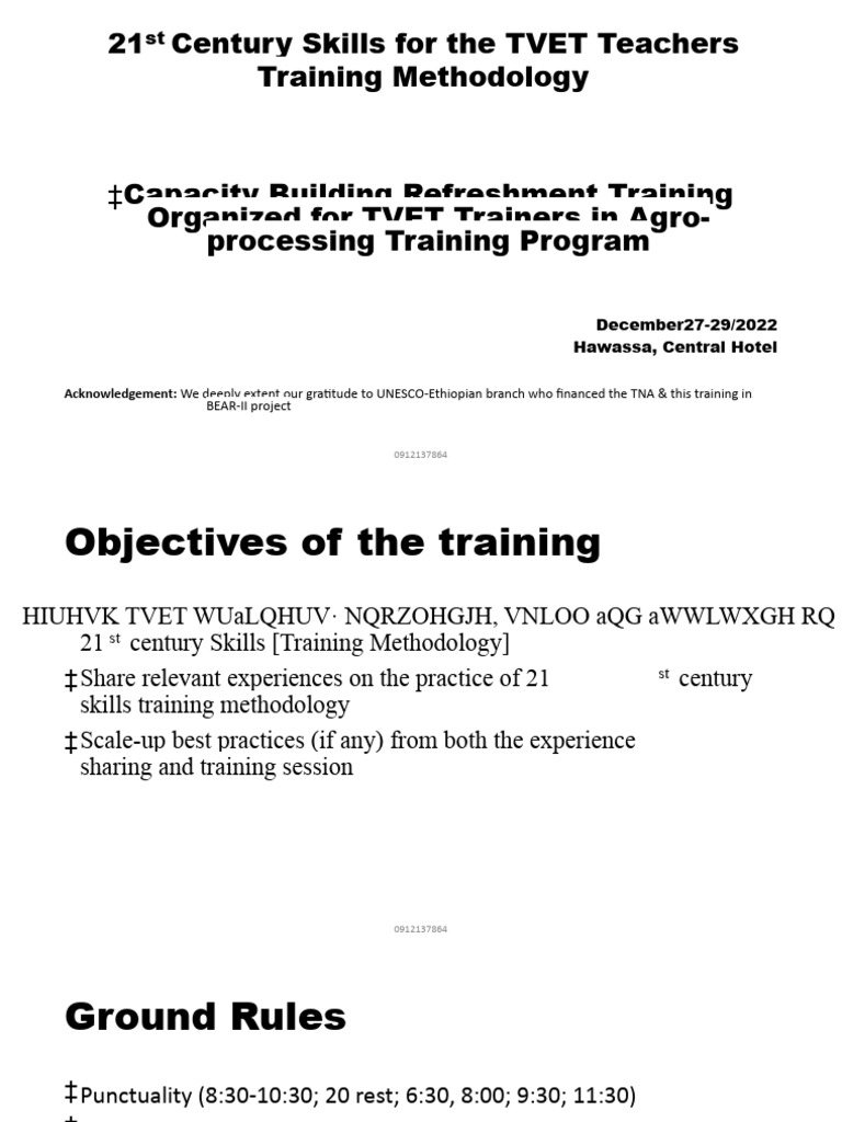 21st Century Skills-Training | PDF | Communication | Learning
