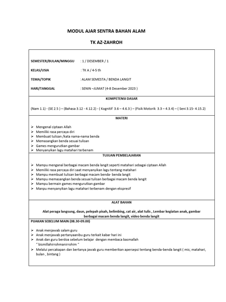 Aksi Nyata Bu Mila | PDF