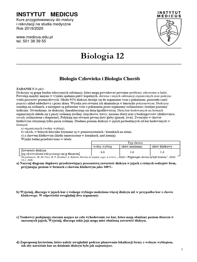 Medicus Biologia 12 | PDF