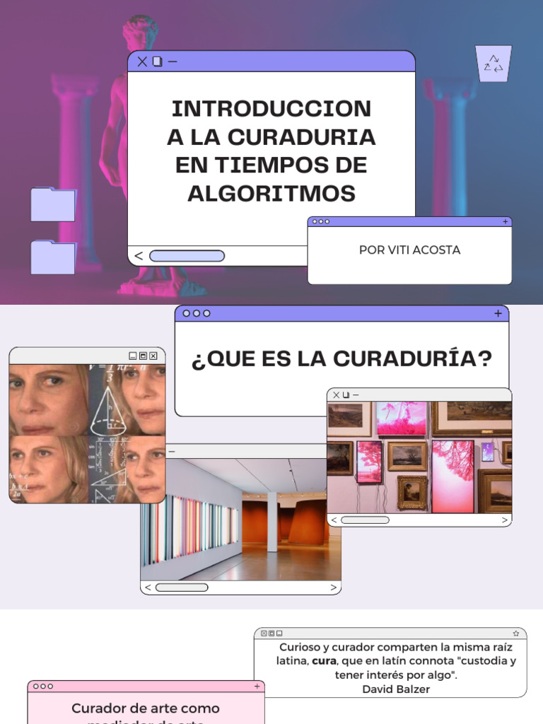 Curaduría en la Era de Algoritmos | PDF | Museología | Educación en ...