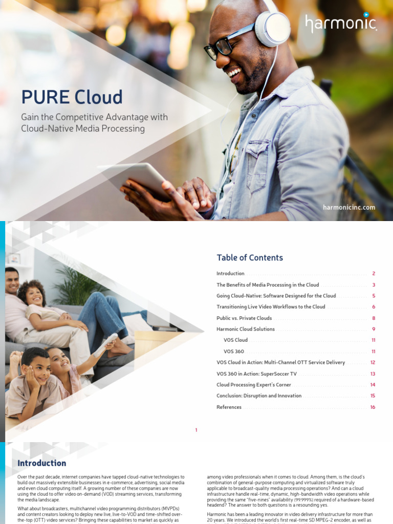 Harmonic Ebook PURE-Cloud | PDF | Cloud Computing | Software As A Service