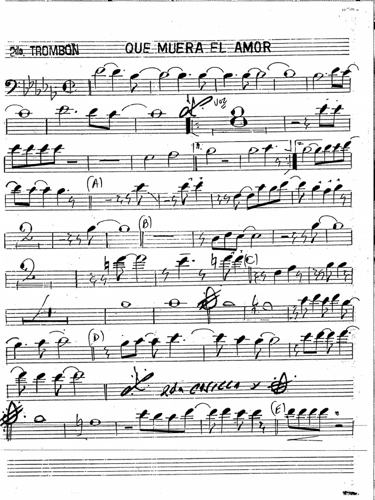 Que Muera El Amor - 2do Bone | PDF