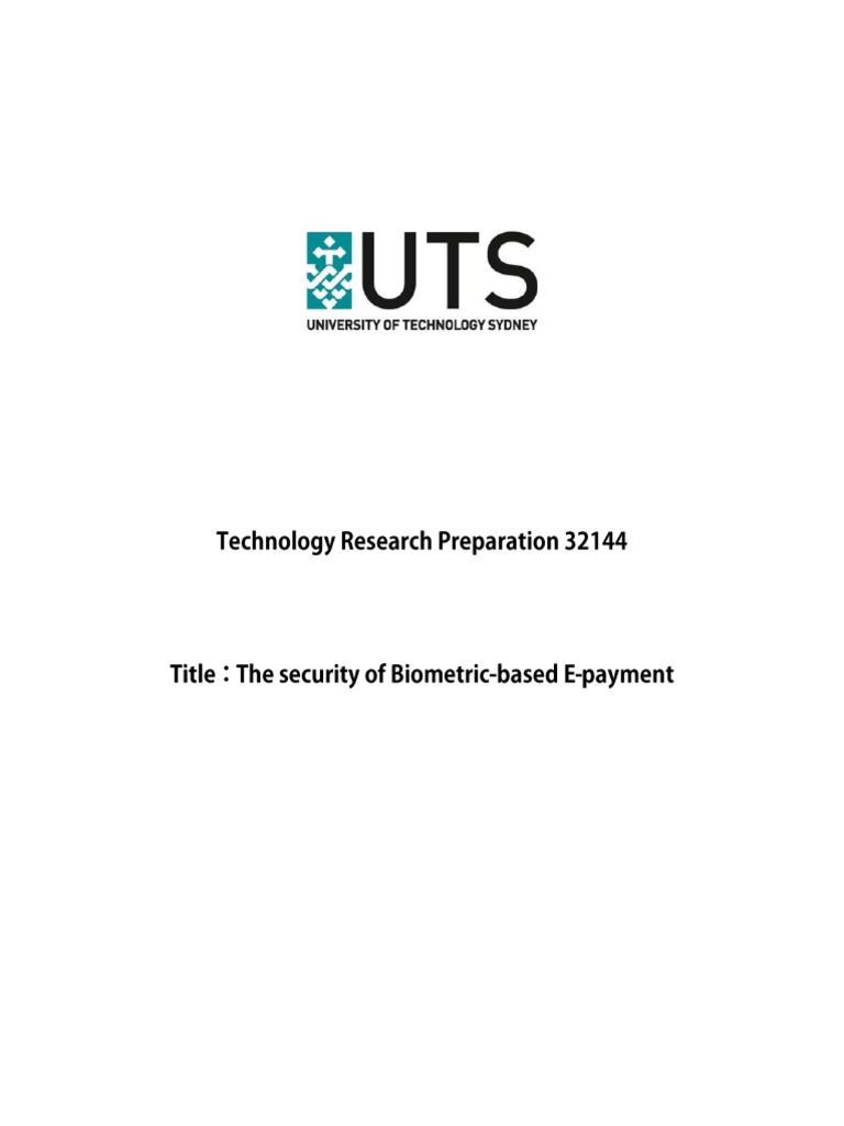 Task 2 - Rashed Mahmud - DR Kyeong Kang - Kyeong - Kang@uts - Edu.au | PDF | Biometrics ...