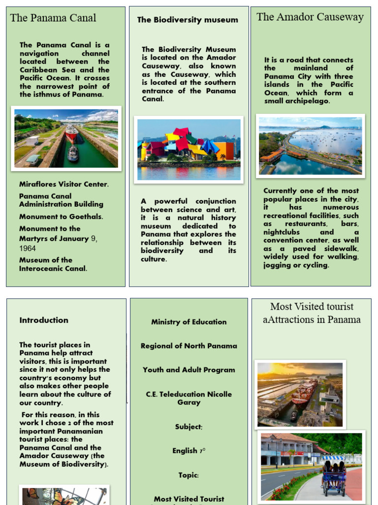 Brochure Rachal Valdes | PDF | Panama | Panama Canal