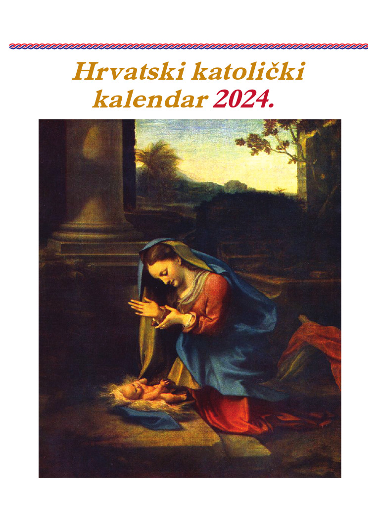 Hrvatski Katolicki Kalendar 2024. | PDF