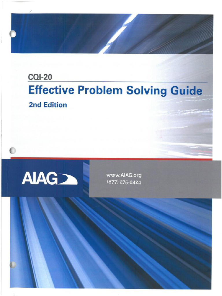CQI-20 Problem Solving | PDF