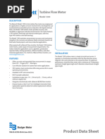 Flow Meter K-Factor Guide | PDF | Flow Measurement | Gases