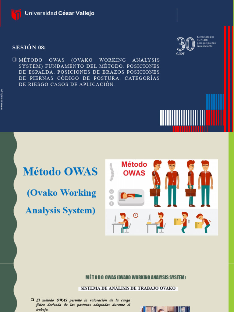 Método OWAS: Evaluación Postural | PDF | Frecuencia | Muestreo (Estadísticas)