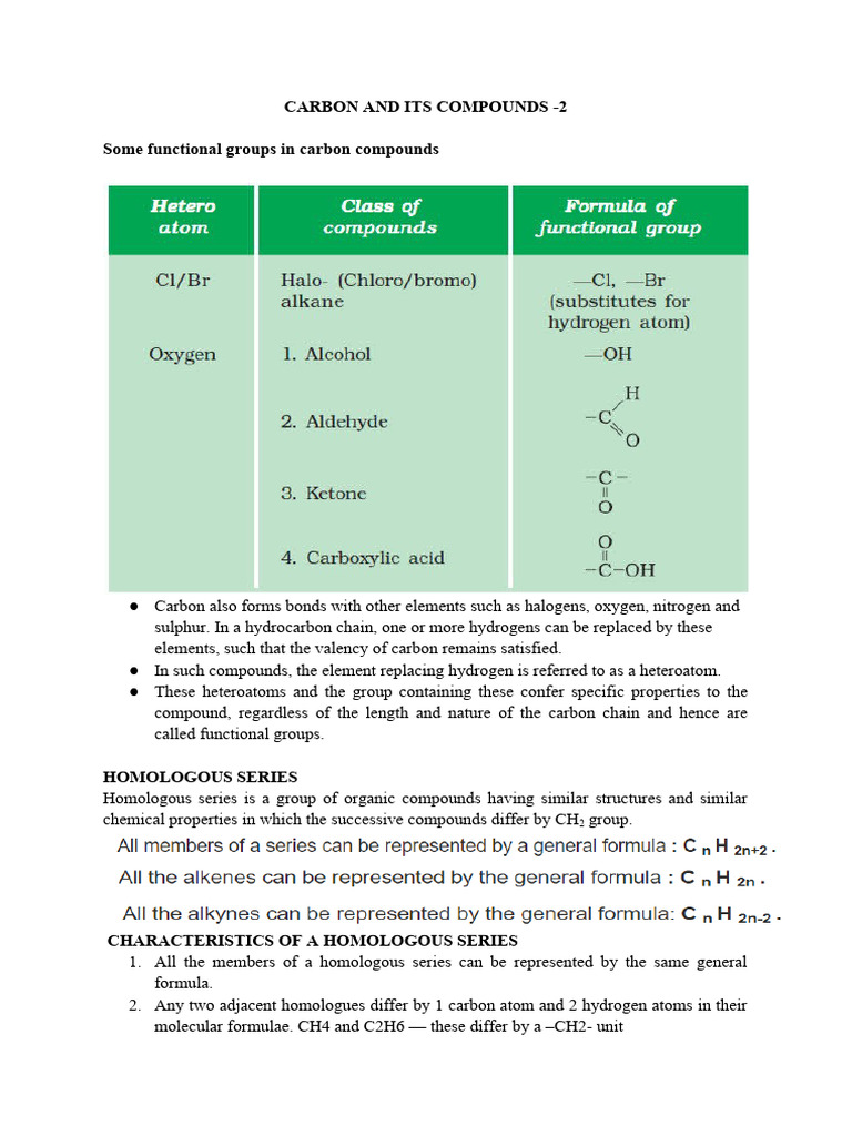 C&C - 2 | PDF | Alkene | Functional Group