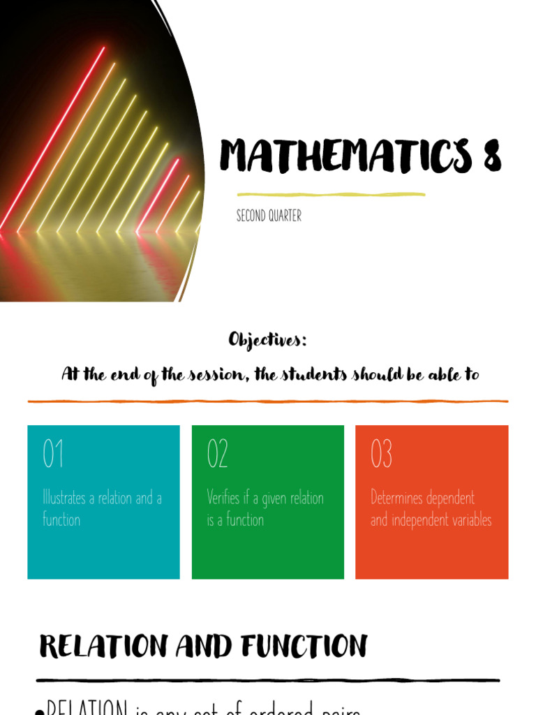 RELATION-AND-FUNCTION | Download Free PDF | Function (Mathematics) | Mathematical Concepts