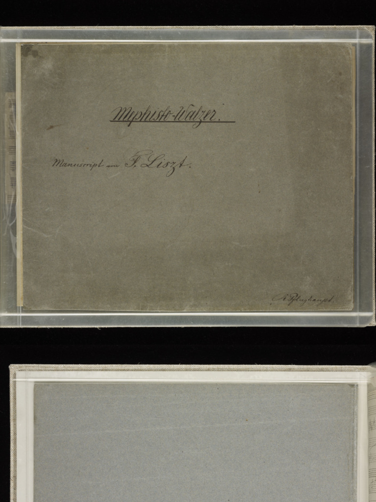 Liszt Mephisto Waltz Manuscript | PDF