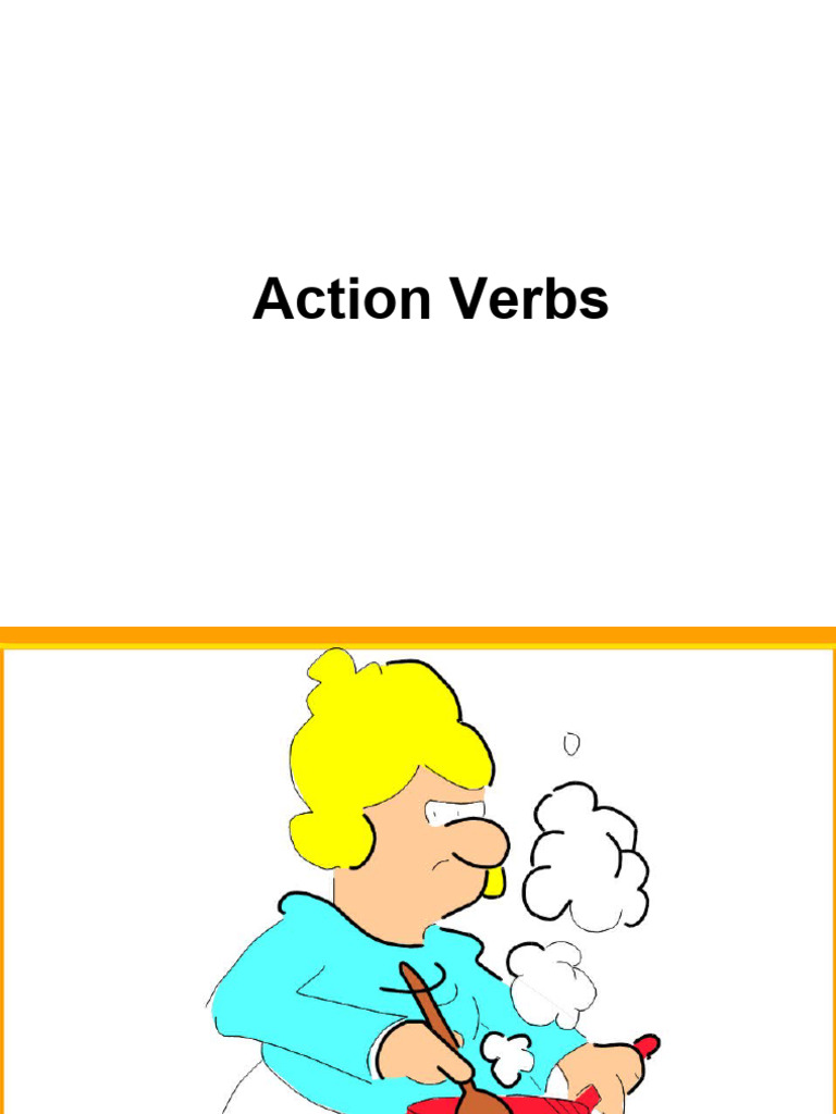 Action Verbs Powerpoint | PDF