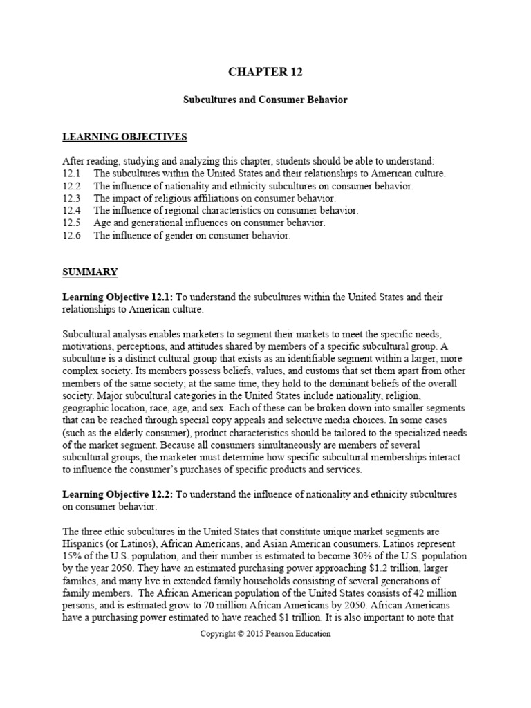 Schiffman cb11 Im12 | Download Free PDF | Consumer Behaviour | Behavior