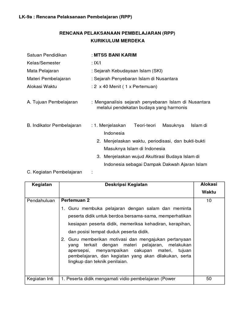 LK9 Ajar2 | PDF | Seni