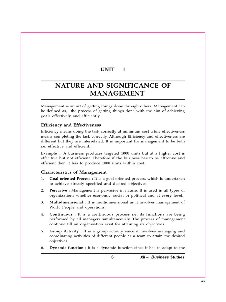 Understanding Management Principles | PDF | Profession | Goal