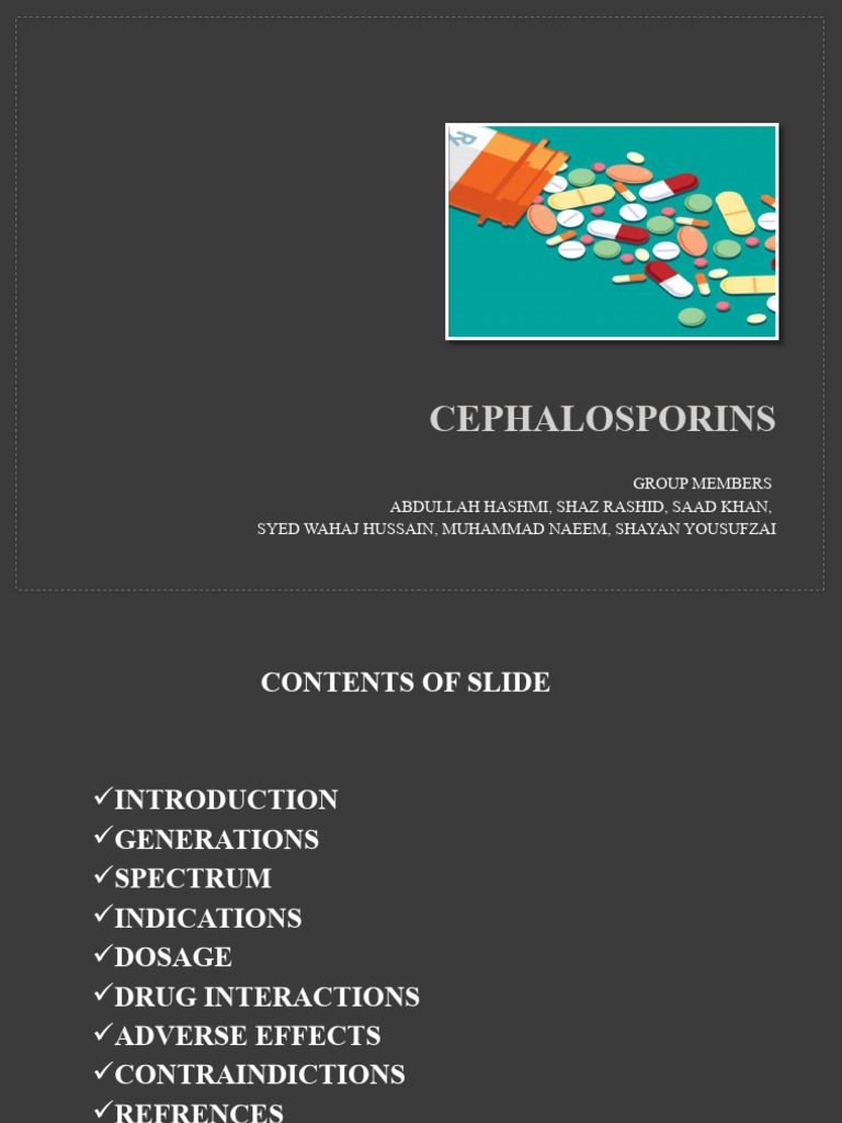 Cephalosporins 2 Download Free Pdf Medical Specialties Antibiotics