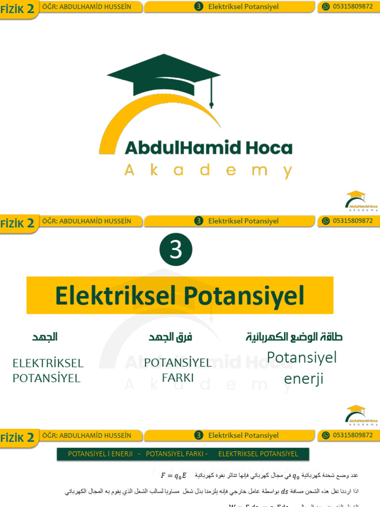 3 Potansyal Hamid Hoca | PDF