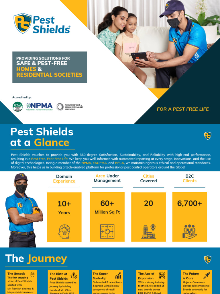 B2C - Residential - Pest Shields - Sales Presentation | PDF | Pest Control | Pest (Organism)