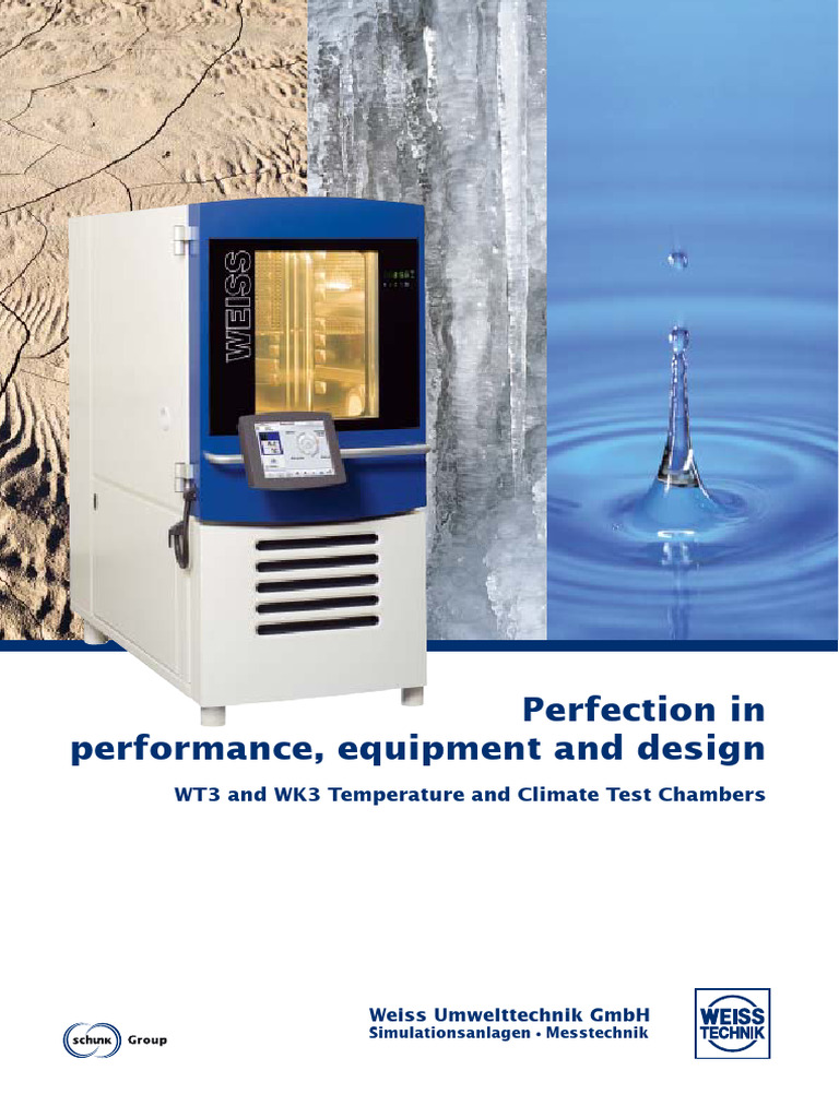 Weiss WK3 Climate Test Chambers Overview | PDF | Humidity | Computer ...