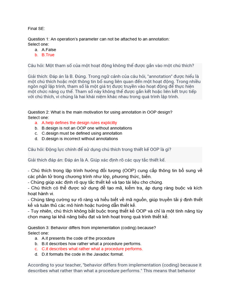 SE final document | PDF