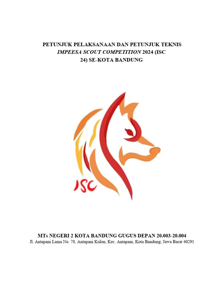 Juknis Isc 24 Final | PDF