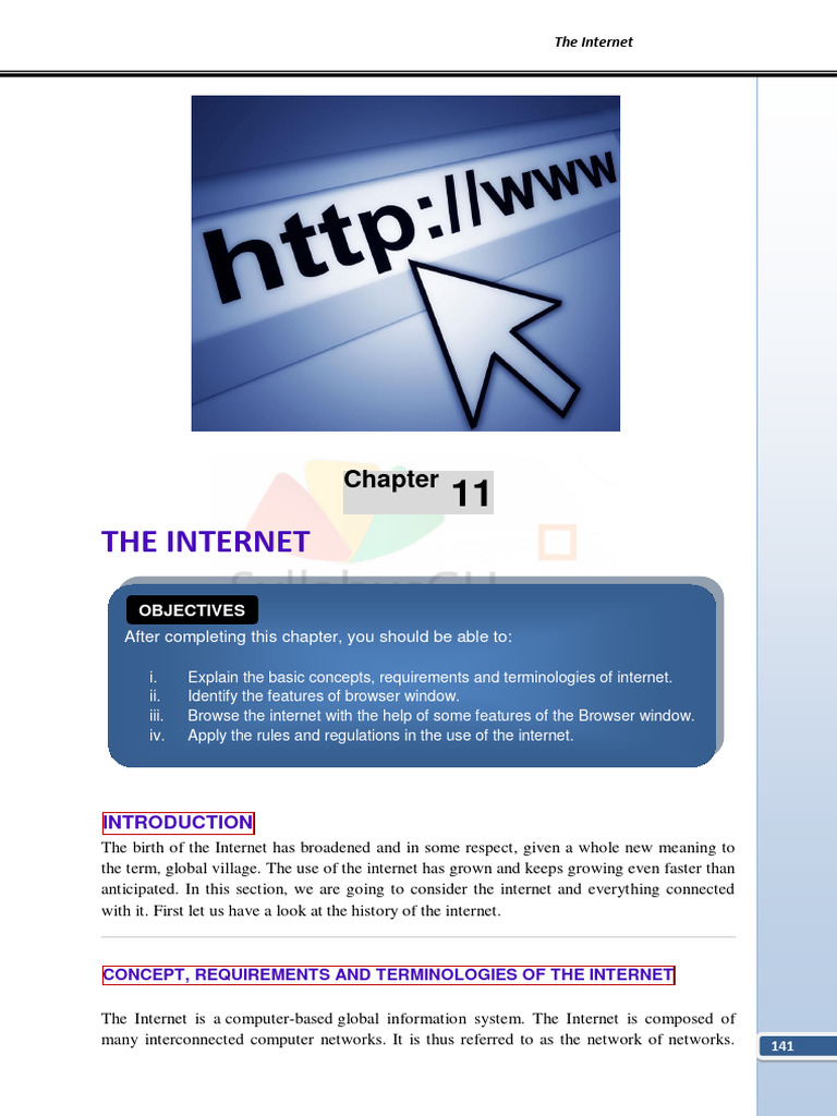 1.1.0 THE INTERNET | PDF | World Wide Web | Internet & Web