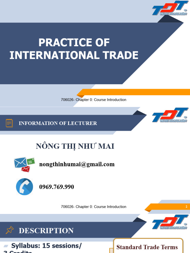 Chapter 0 - Course Introduction - Nhóm 3 | PDF | Private Law | Economies