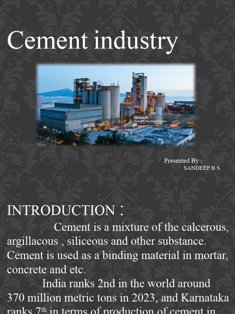 Cement Industry | PDF