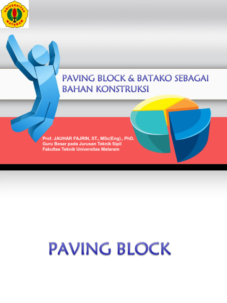 Klasifikasi dan Ukuran Paving Block | PDF | Griya & Taman