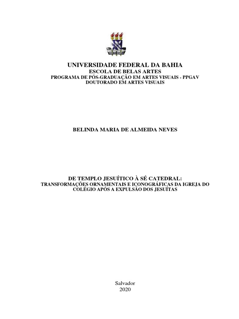 Tese Final Belinda Neves | PDF Tese Final Belinda Neves | PDF