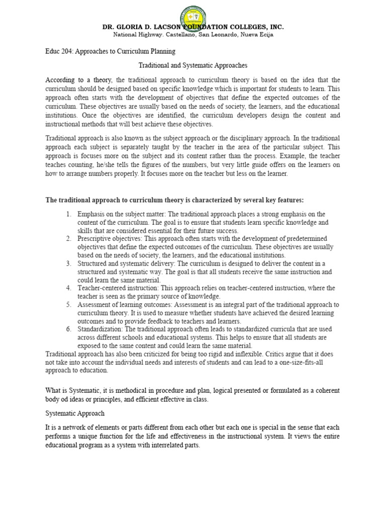 # 2report On Educ 204 - JENNIFER F. FRANCISCO | PDF | Curriculum | Learning