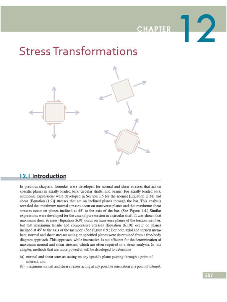 stress transformation lecture vs workout | PDF stress transformation lecture vs workout | PDF