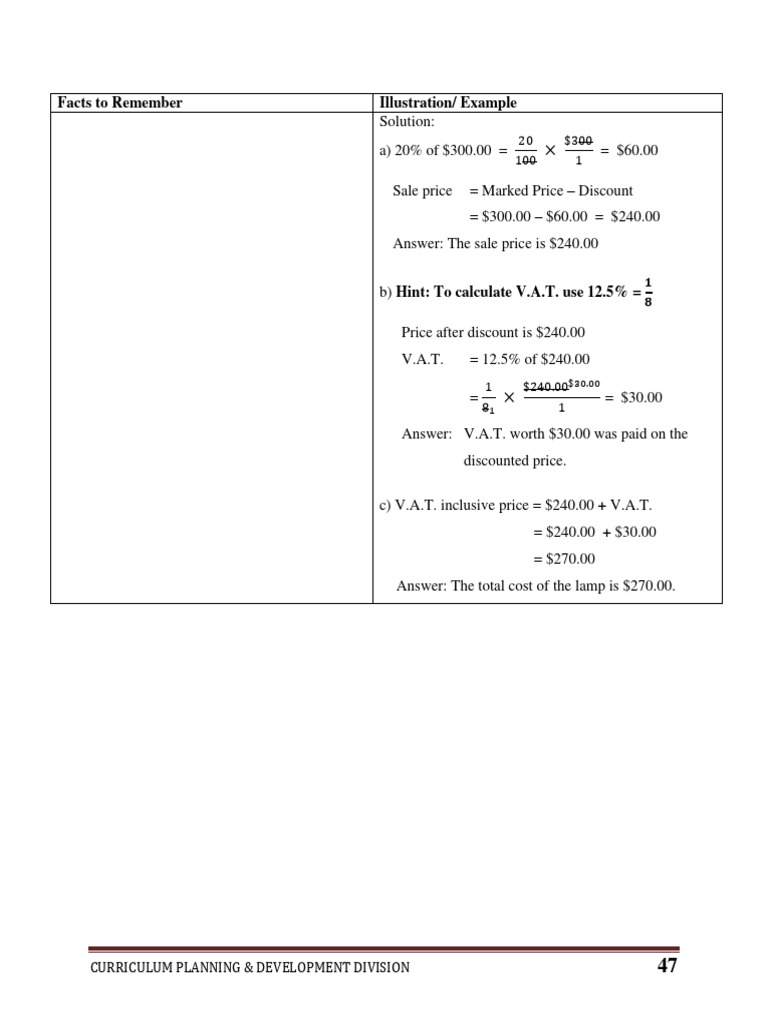 Standard Five Mathematics Review Booklet 3 | PDF | Volume | Litre