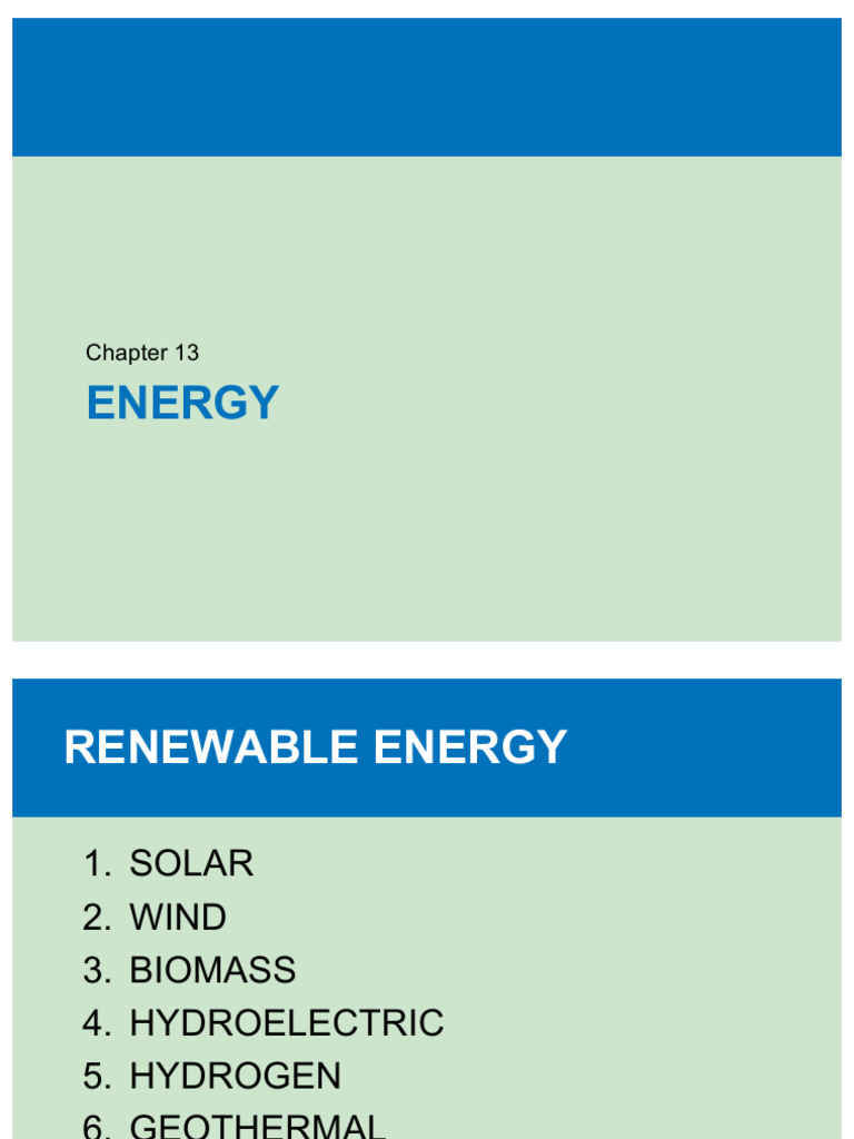 10 Chap13b | PDF | Biofuel | Solar Energy