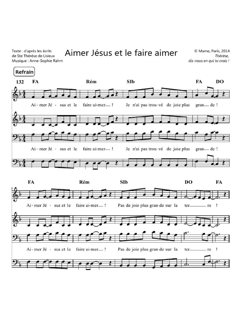 Aimer Jesus Et Le Faire Aimer PDF | PDF
