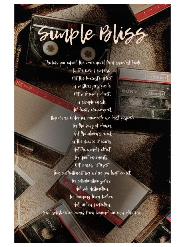 Simple Bliss | PDF