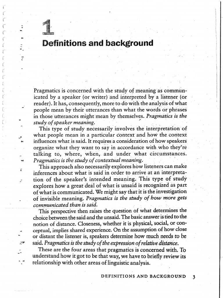 1 Definitions and Background | PDF