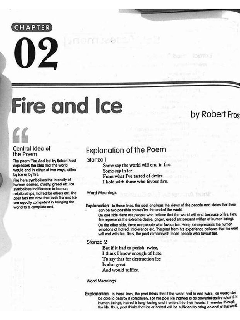 English Allinone Fire and Ice | PDF