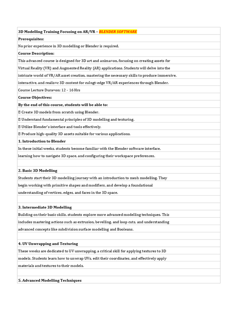 Blender and Unity 3D | PDF | 3 D Computer Graphics | Blender (Software)