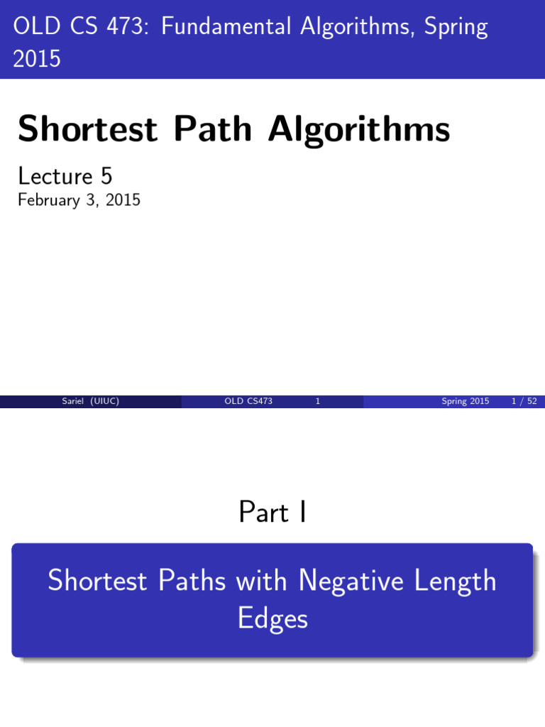 05 Lec | PDF | Graph Theory | Theoretical Computer Science