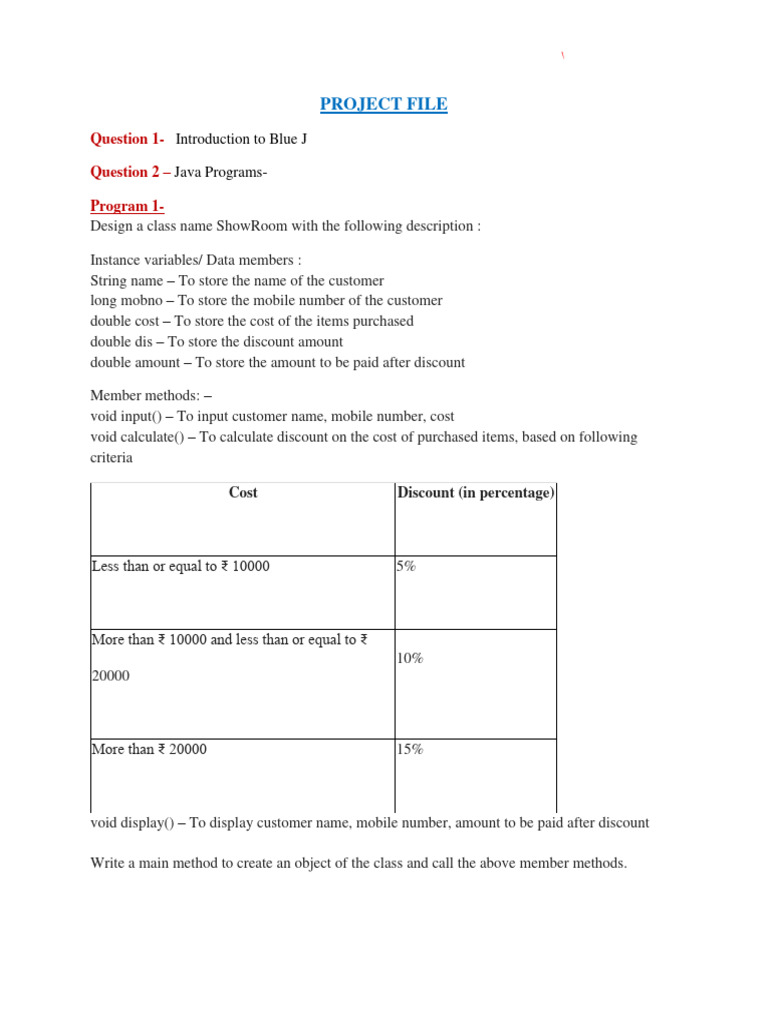 Computer Project Files Programs | Download Free PDF | Class (Computer ... Computer Project Files Programs | Download Free PDF | Class (Computer ...