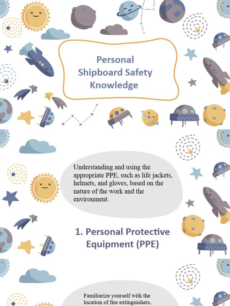 Shipboard Safety Guide for Crew | PDF
