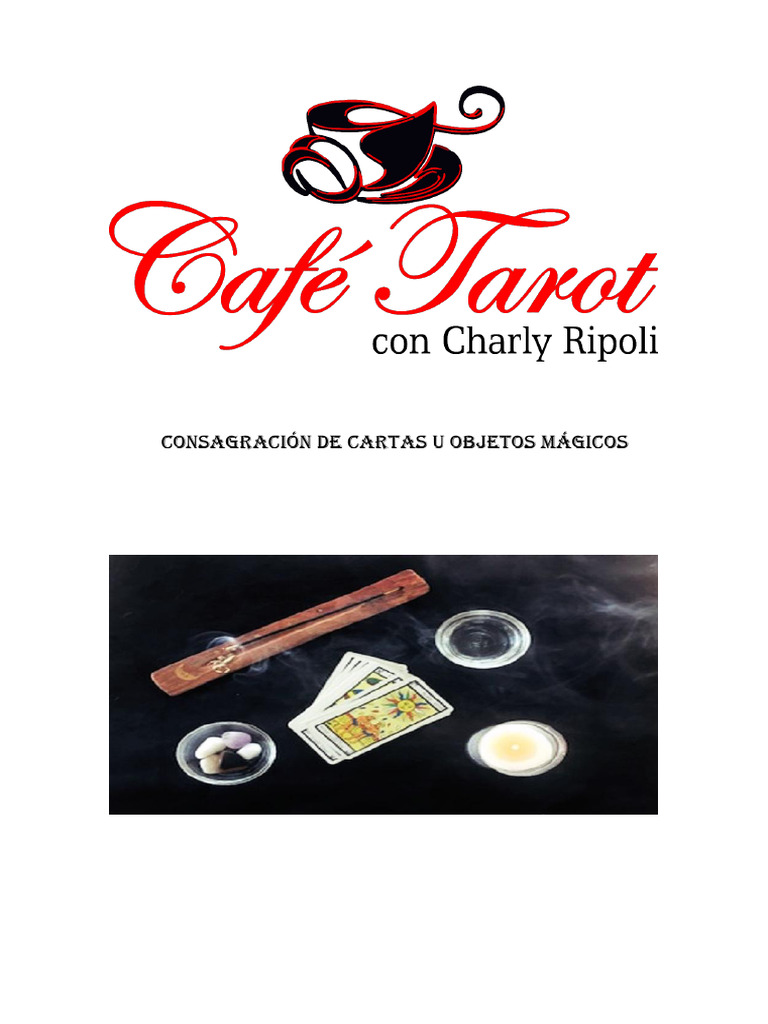 Consagración de Cartas u objetos Mágicos | PDF | Tarot